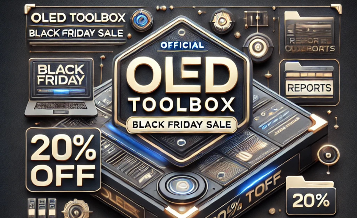 Announcing Our Black Friday Sale on the OLED Toolbox! | OLED-Info