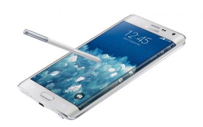 The Galaxy Note 4 has a 5.7" QHD Super AMOLED display, and a curved ...