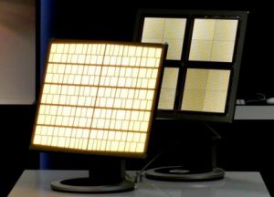Largest OLED lighting panel (33x33cm) to date developed by the OLED100 ...