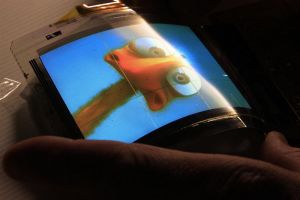 UDC and the Flexible Display Center produced full-color flexible 3.8 ...